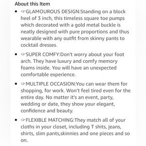 Wayderns | Shoes | Wayderns Womens Square Toe Pink Megenta Metal Buckle ...